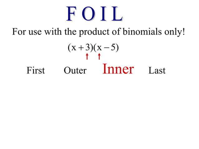 Foil method and distributive.ppt | Science