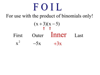 Foil method and distributive.ppt