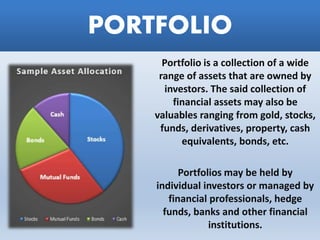 Portfolio manager and merchant banker | PPTX