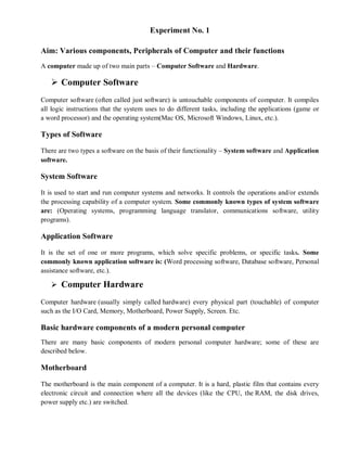 Foit lab manual | PDF