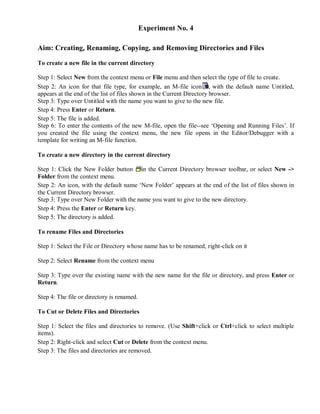 Foit lab manual | PDF