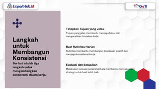 Tips Fokus dan Konsisten Capai Target di Pekerjaan | PPTX