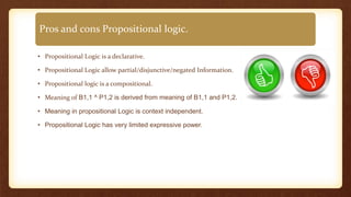 First Order Logic | PPTX | Programming Languages | Computing