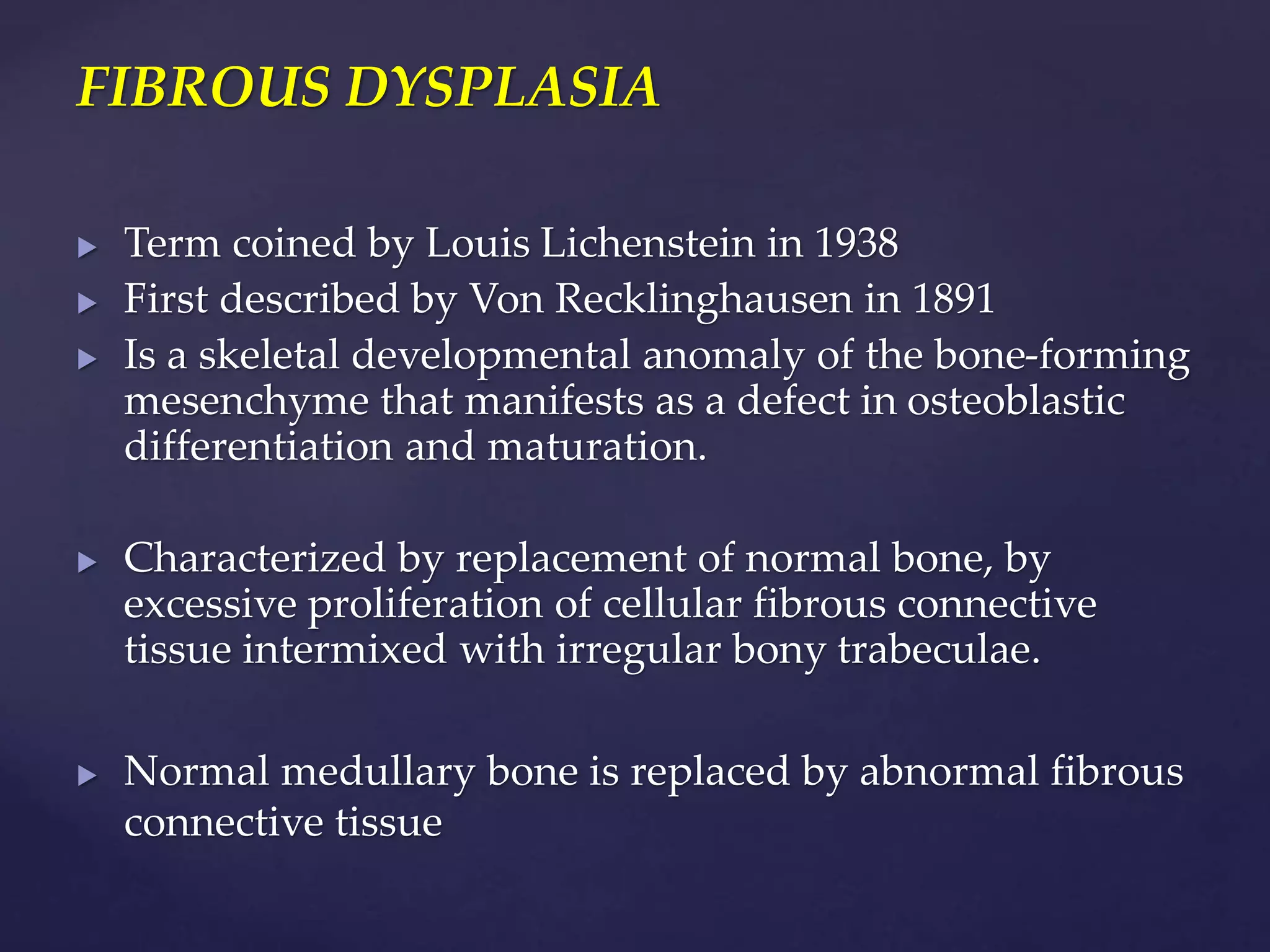 Fibro osseous lesions .pptx | Dental Health | Diseases and Conditions