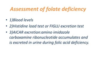 Folate Deficiency
