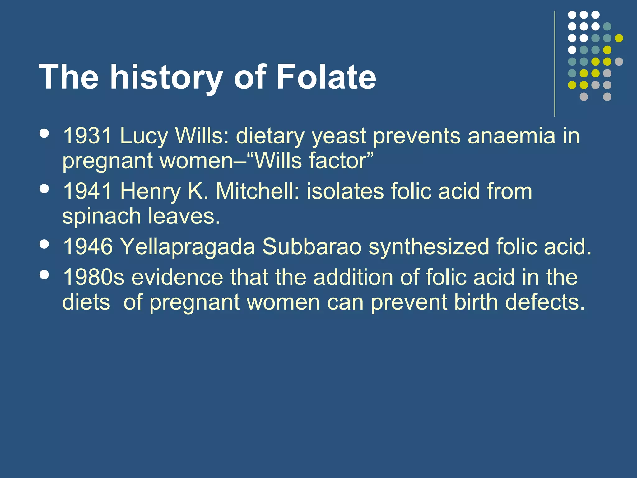 Folate and b12 metabolism | PPT