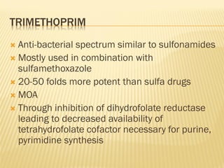Folate antagonists | PDF