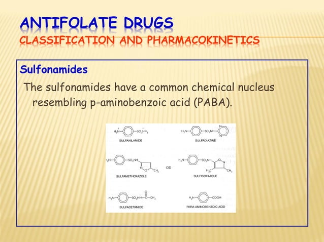 Folate antagonists | PDF | Blood Disorders | Diseases and Conditions