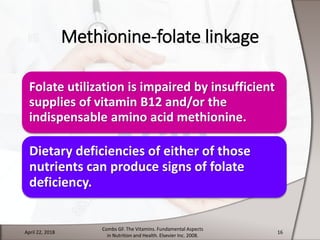 Folate deficiency and toxicity | PPSX