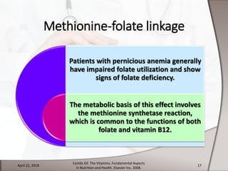 Folate deficiency and toxicity | PPSX