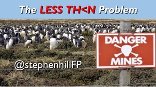 The "Less Than" Problem | PPT