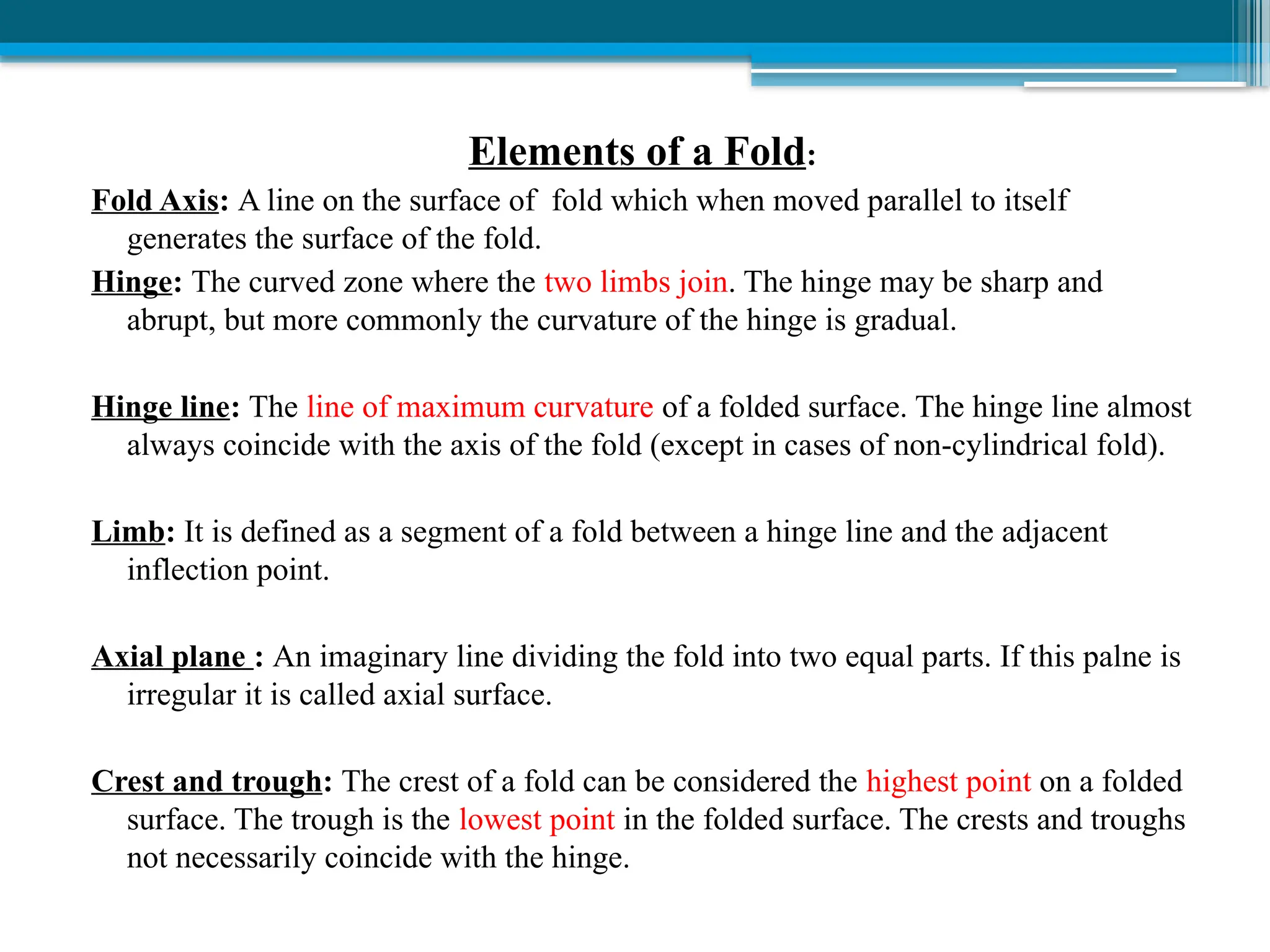 fold mechanism of hydro arbons in oil and gas industry | PPTX