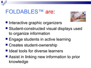 Foldables powerpoint | PPT | Educational Assessment | Education