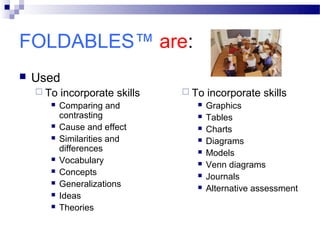 Foldables powerpoint | PPT | Educational Assessment | Education