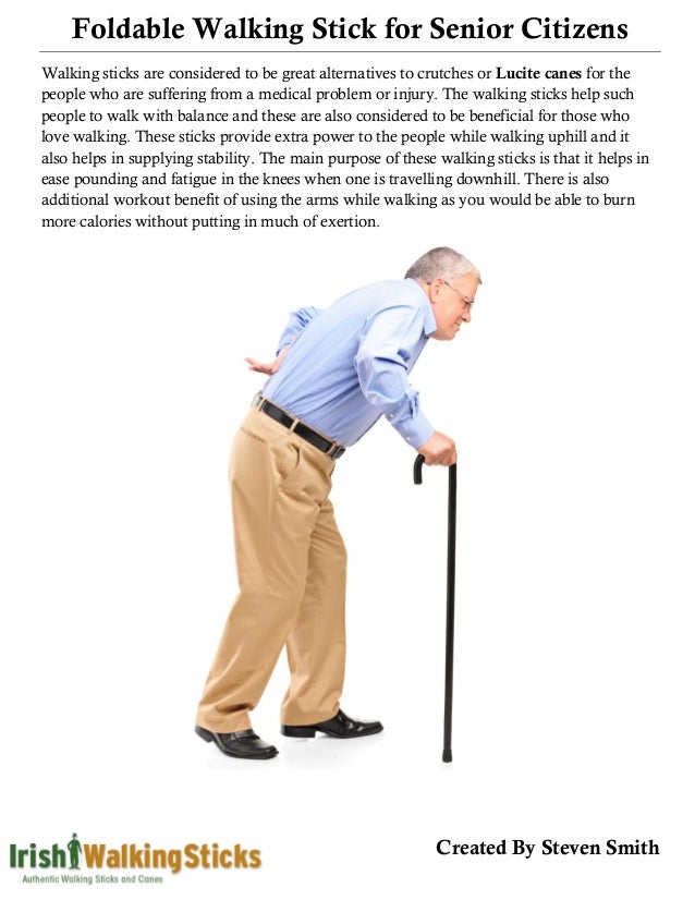 Foldable Walking Stick for Senior Citizens