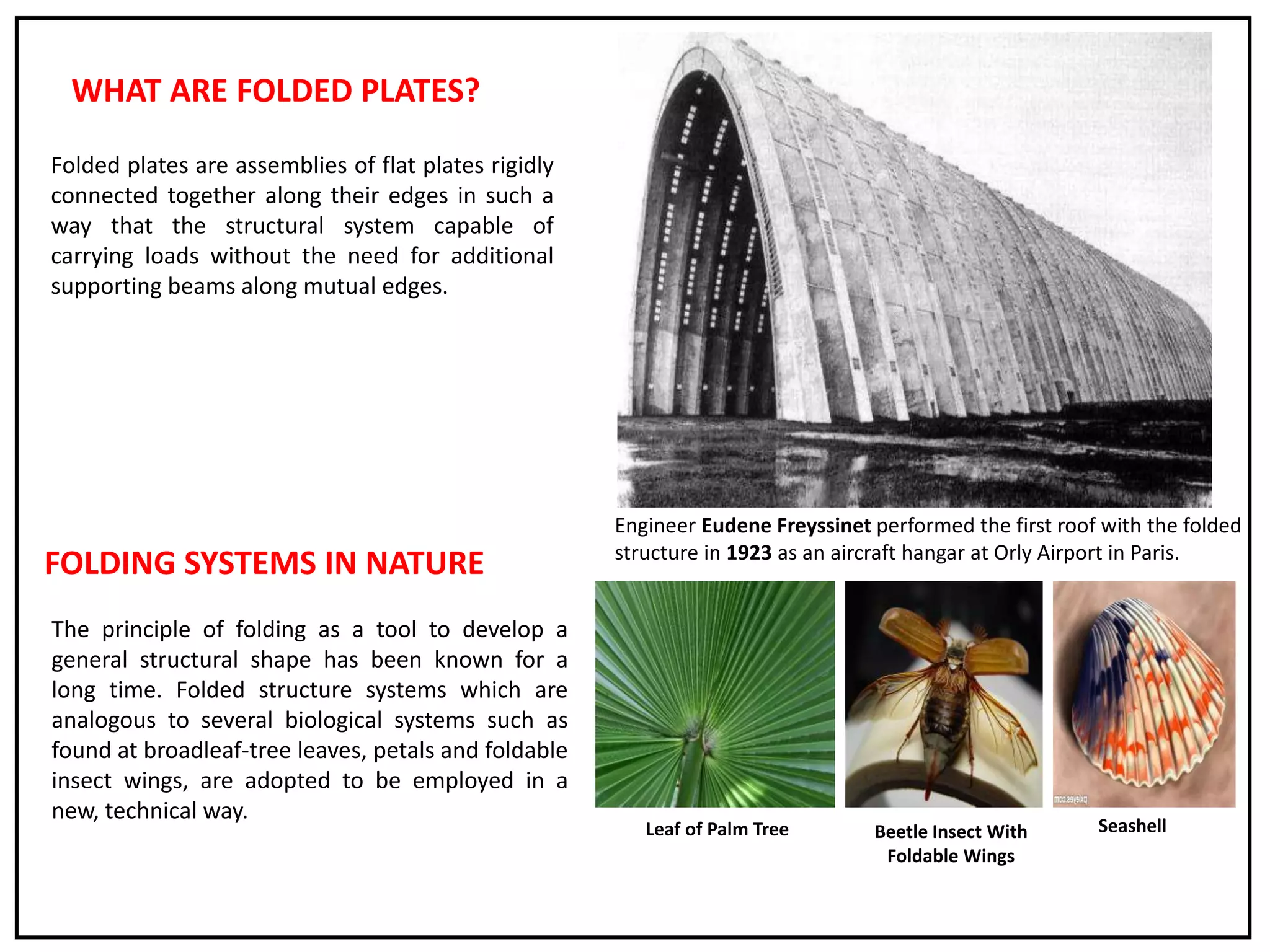 Folded plates | PPTX