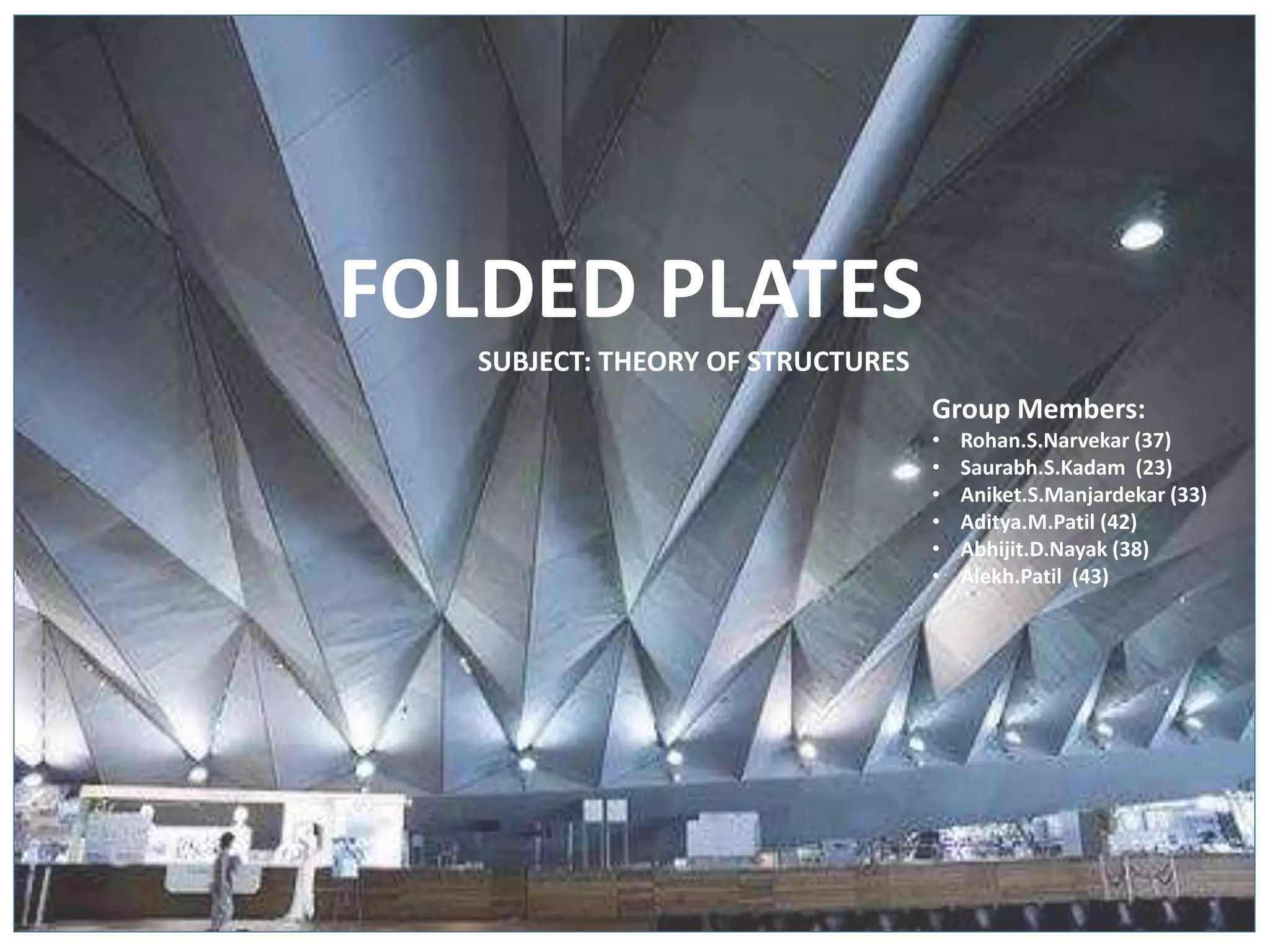 Folded plates | PPT