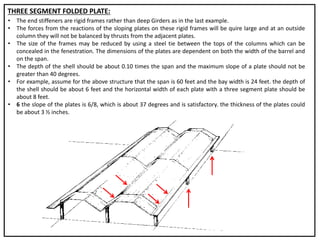 Folded plates | PPTX