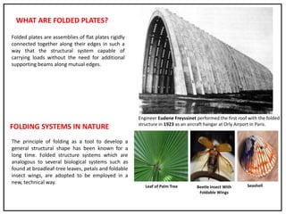 Folded plates | PPTX