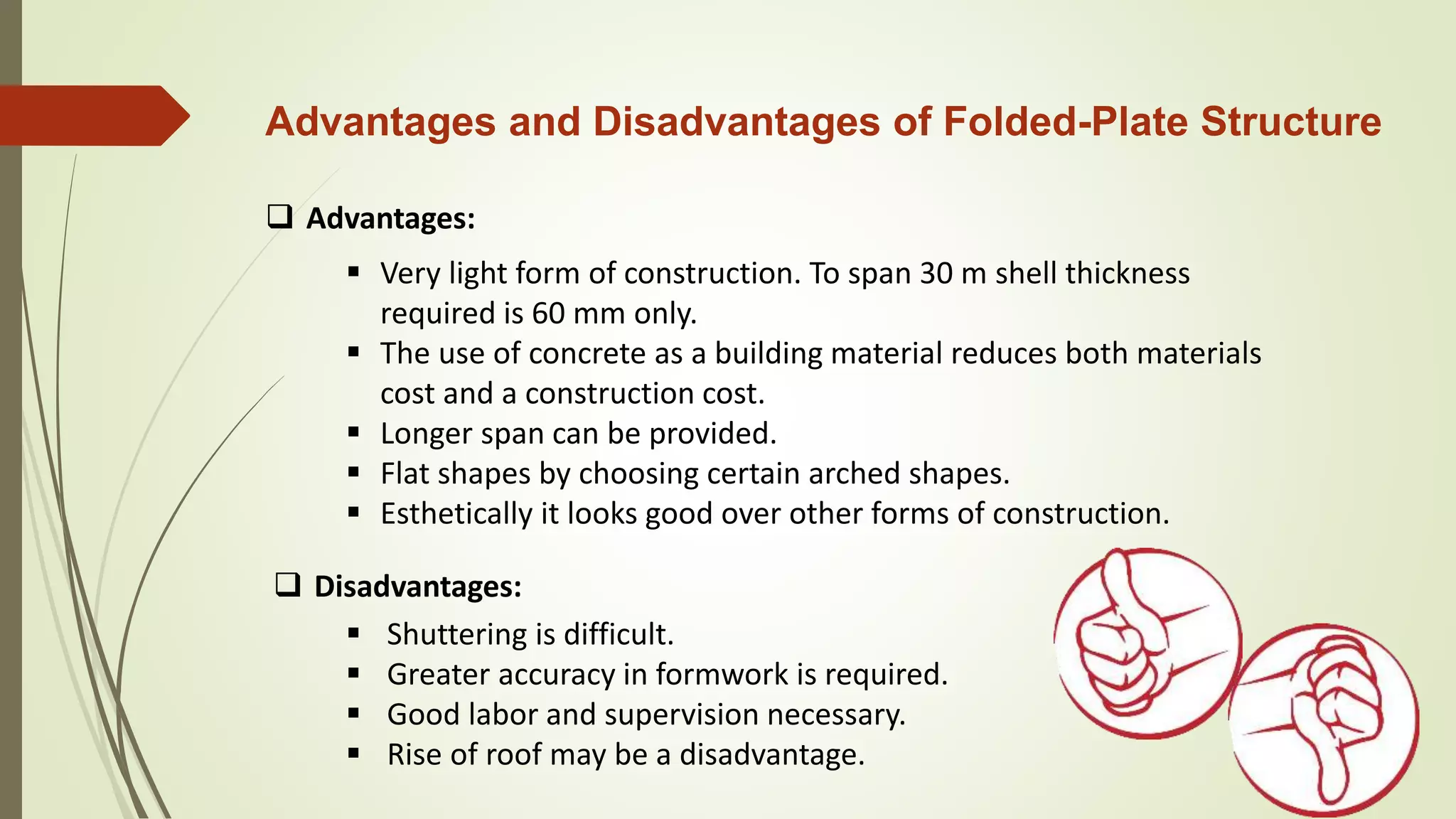 Folded plate structure | PPTX