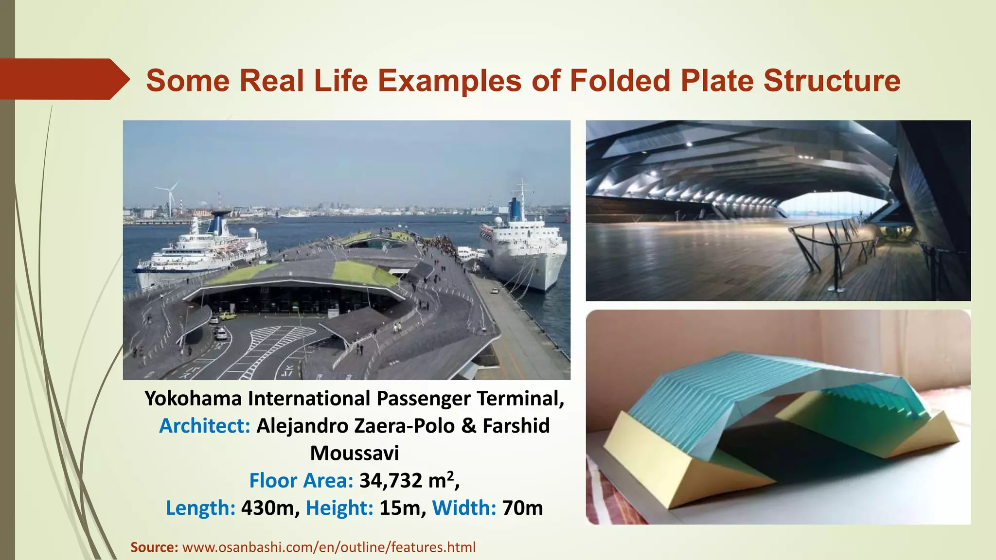 Folded plate structure | PPTX