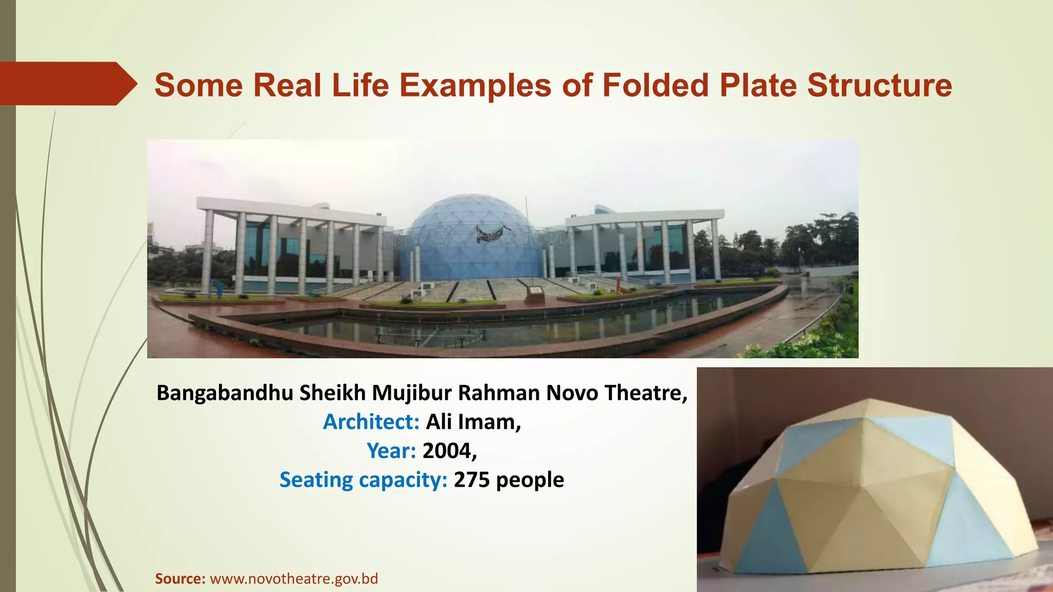 Folded plate structure | PPTX