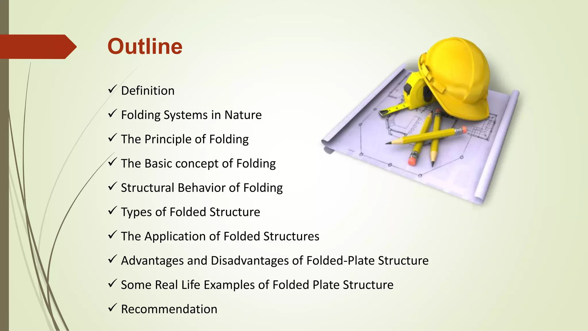 Folded plate structure | PPTX