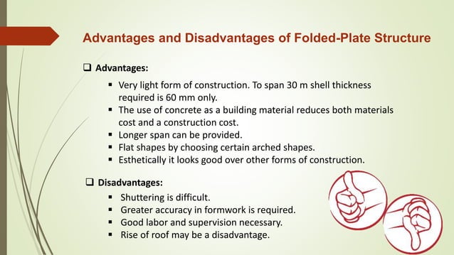 Folded plate structure | PPTX