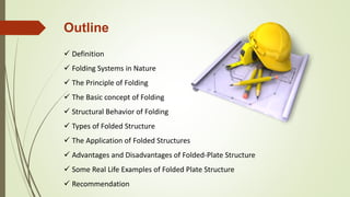 Folded plate structure | PPTX