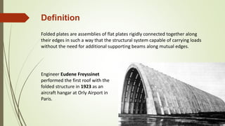 Folded plate structure | PPTX