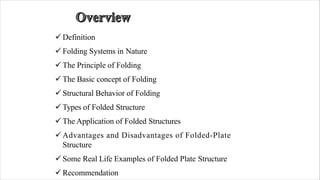 Folded plate structure | PDF