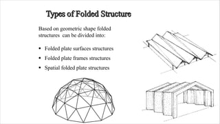 Folded plate structure | PDF
