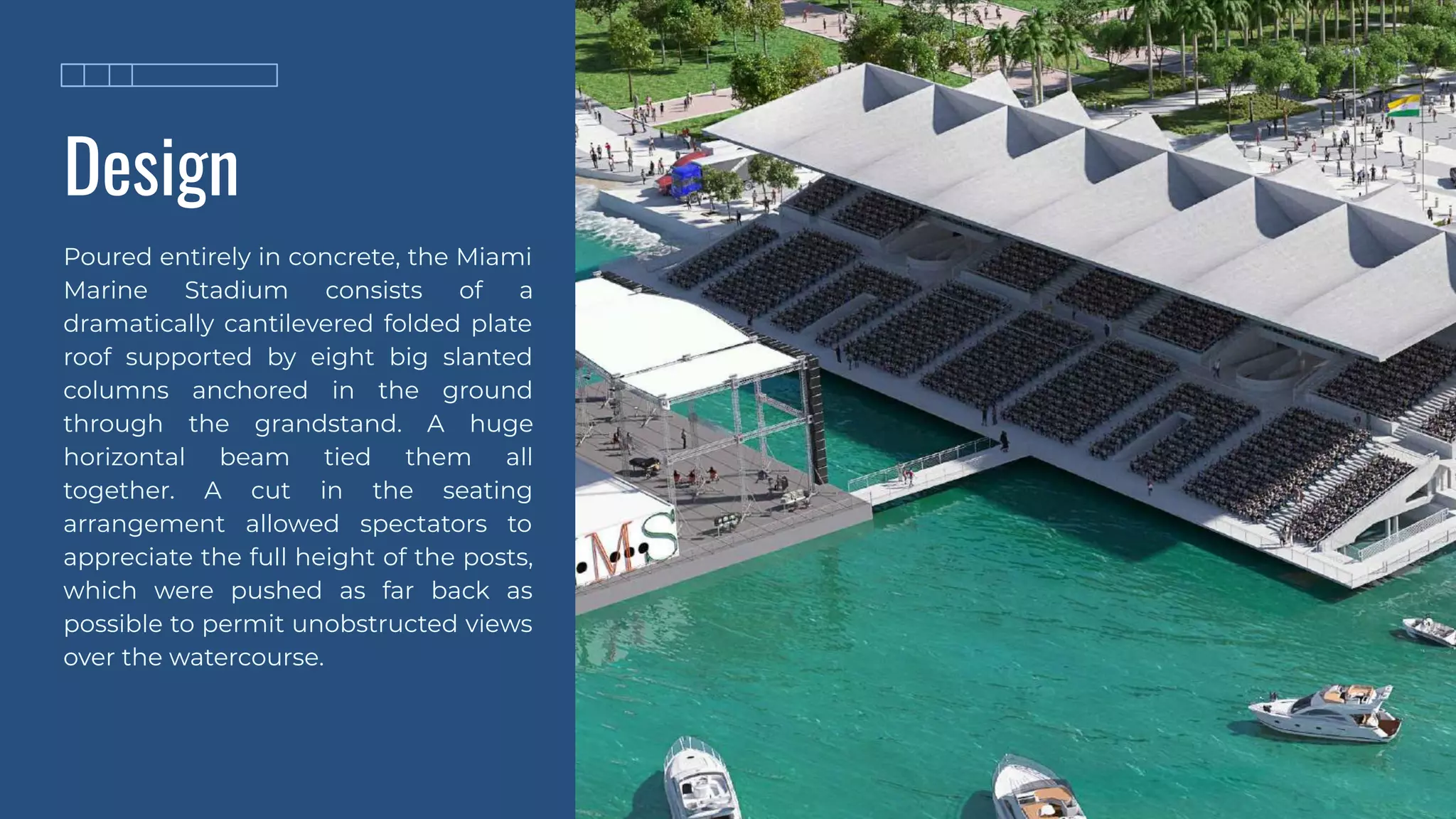 Folded plate structures : Miami Marine Stadium | PDF