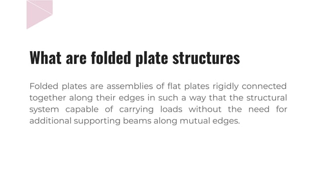 Folded plate structures : Miami Marine Stadium | PDF