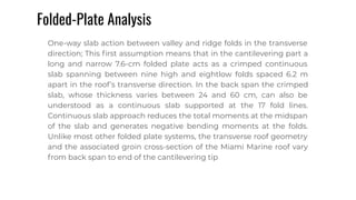 Folded plate structures : Miami Marine Stadium | PDF