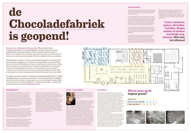 De Chocoladefabriek is geopend | PDF