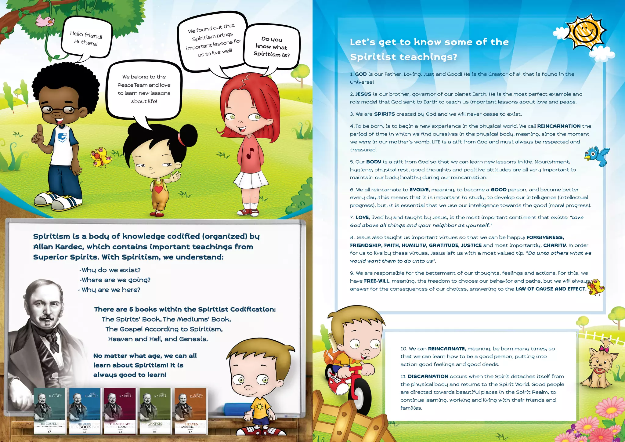 Learn about Spiritism for Kids | PDF