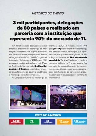 [WCIT 2016] World Congress on Information Technology | Confresso ...