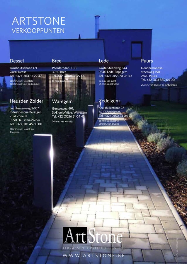 Folder verlichting Artstone Tuinverlichting | PDF