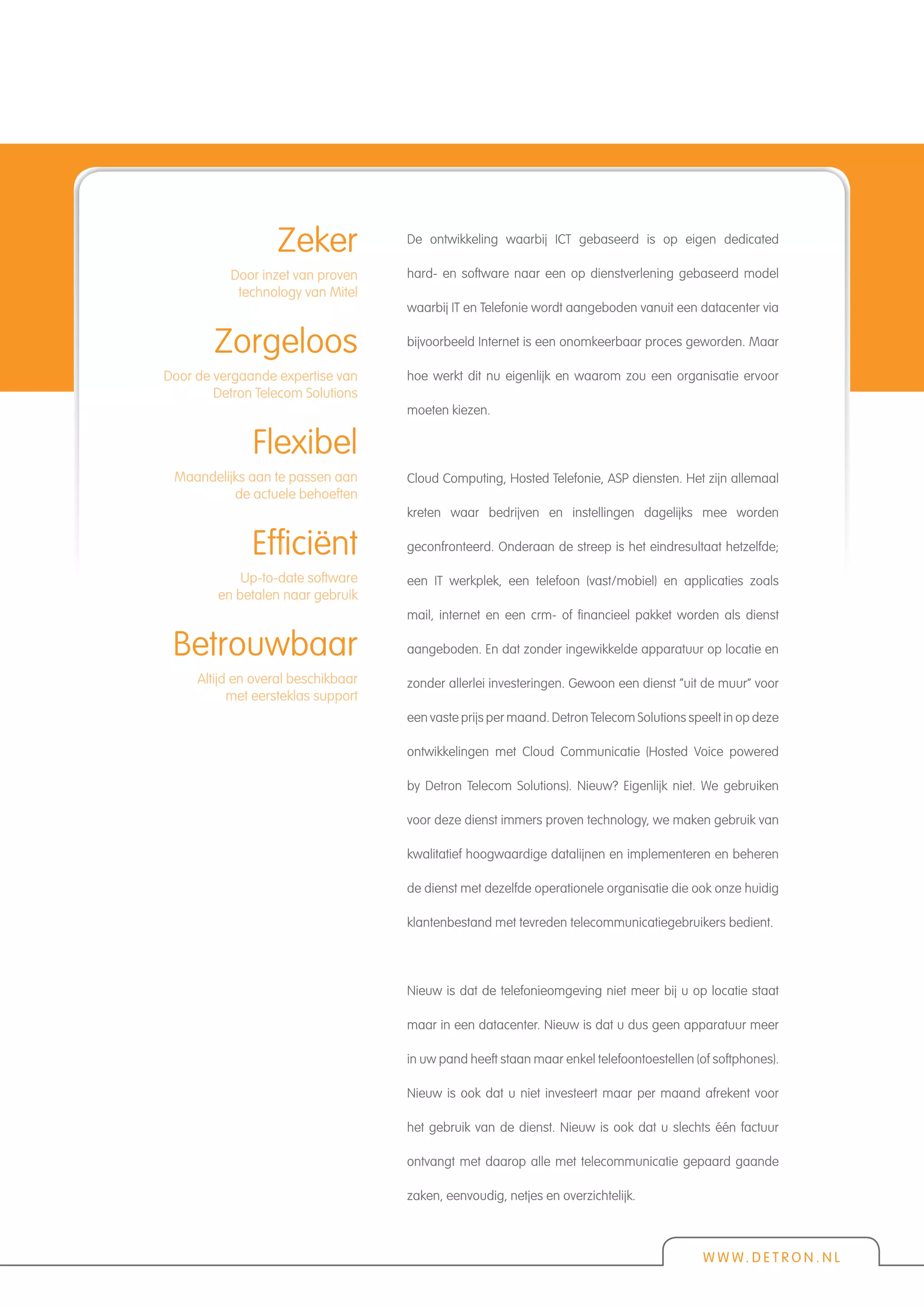 Cloud Communicatie | PDF