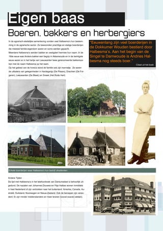 Folder Halbesma boek | PDF