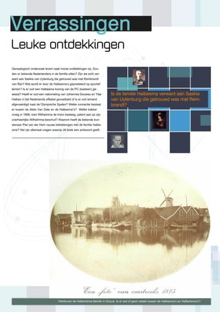 Folder Halbesma boek | PDF