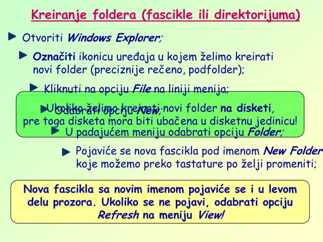 Folderi i fajlovi | PPTX