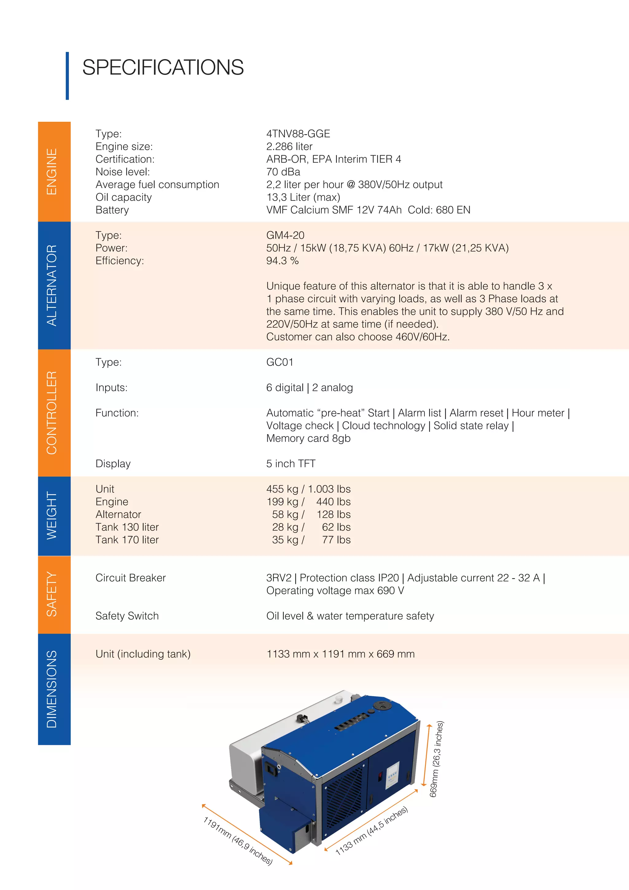 Genmark MS5 Modular Genset | PDF