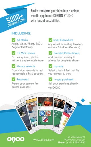 Create Fun Apps without Coding - OJOO | PDF