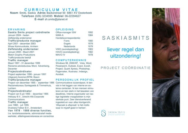 bedrijfsbrochure Saskia Smits | PDF