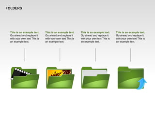 Folders Shapes Collection | PPT