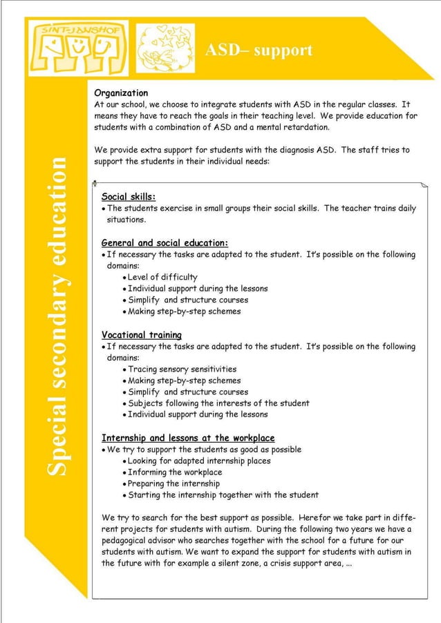 Sint-Janshof school brochure | PDF