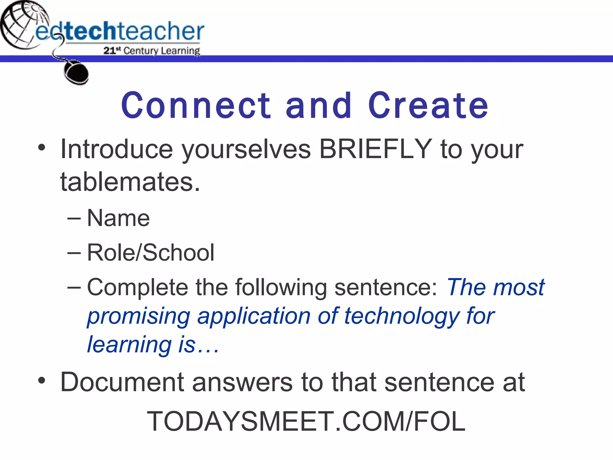 An Introduction to Digital Learning: What's New? | PPT
