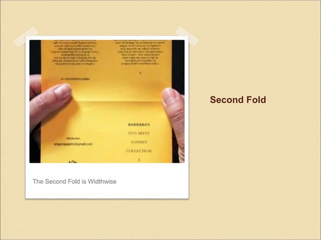 Folding An Origami Poems Book 2 | PPT